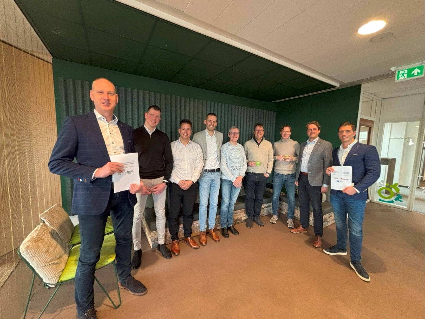 Ondertekening meerjarige overeenkomst Woonkwartier - Kemkens
